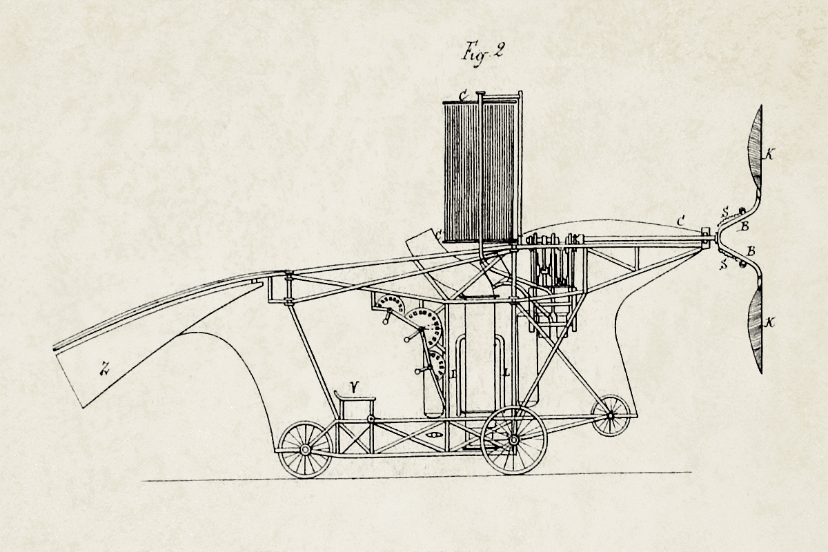 Wright bestuurde het eerste vliegtuig | wibnet.nl