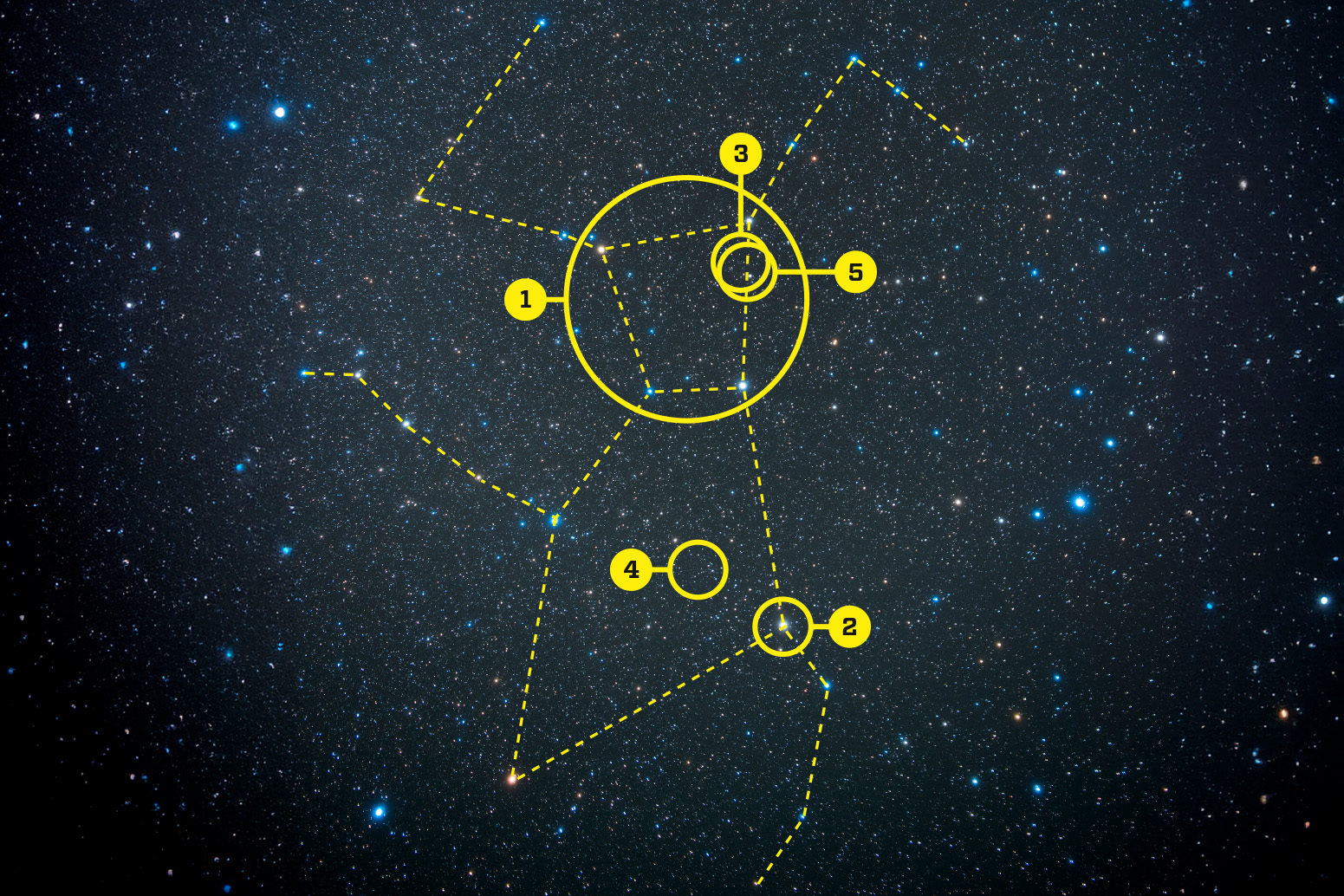 Stjernebildet Herkules: Se de skjulte skattene | illvit.no