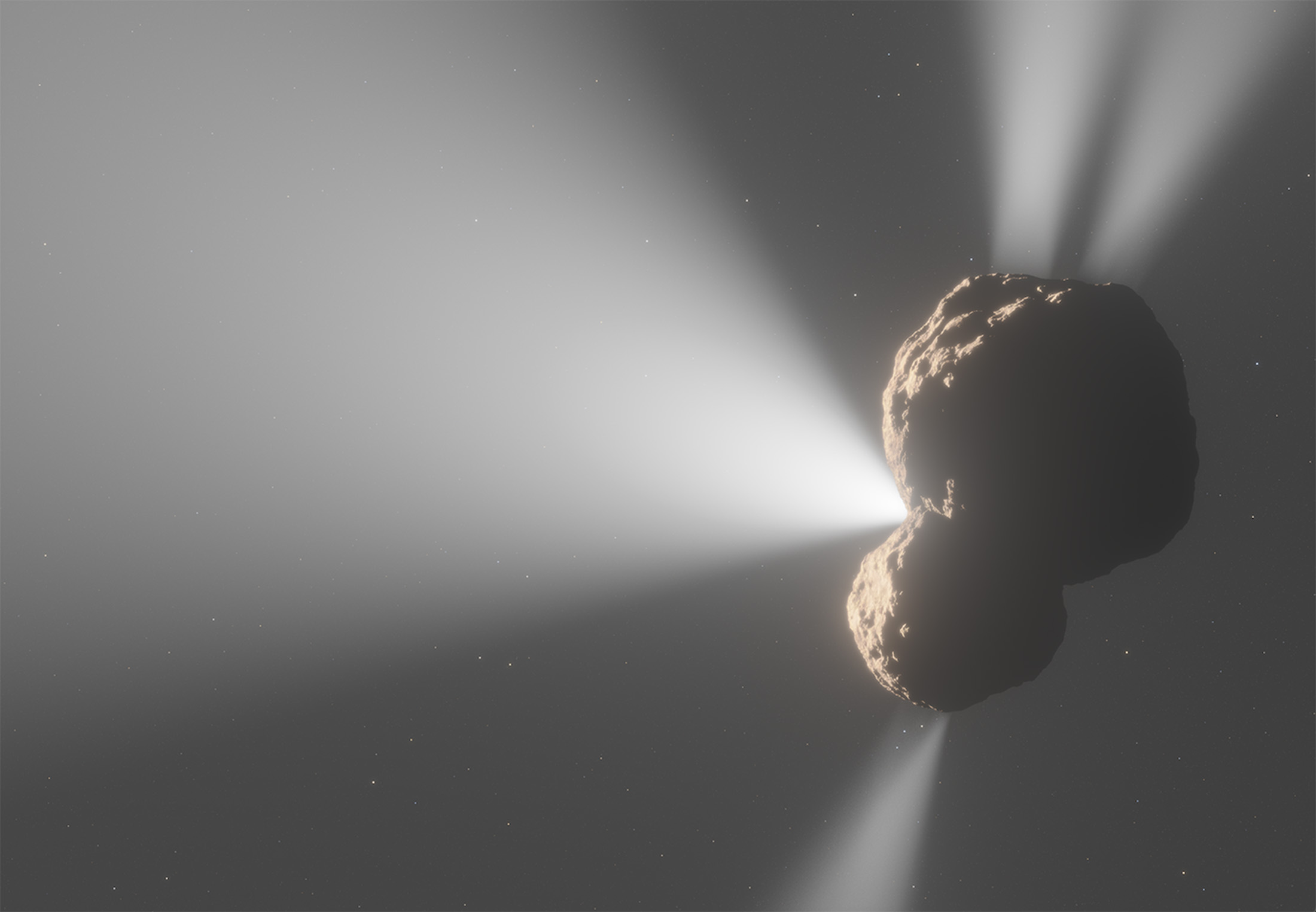 James Webb-teleskopet afslører tre gasstråler fra kentaur-asteroiden ...