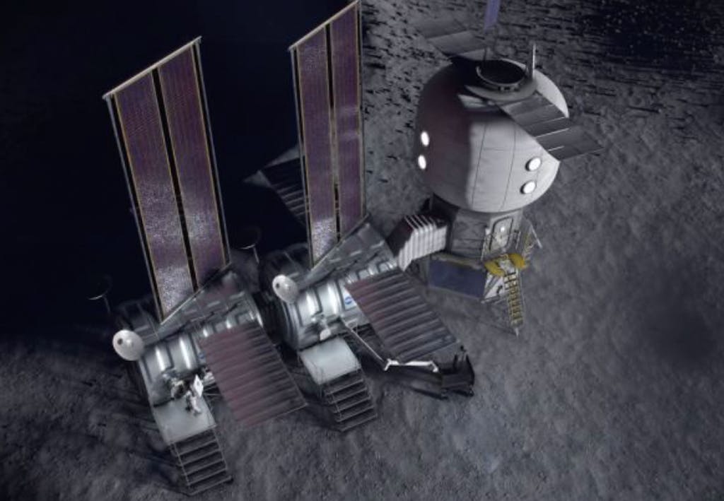 Maanbasis rijst op uit het stof | wibnet.nl