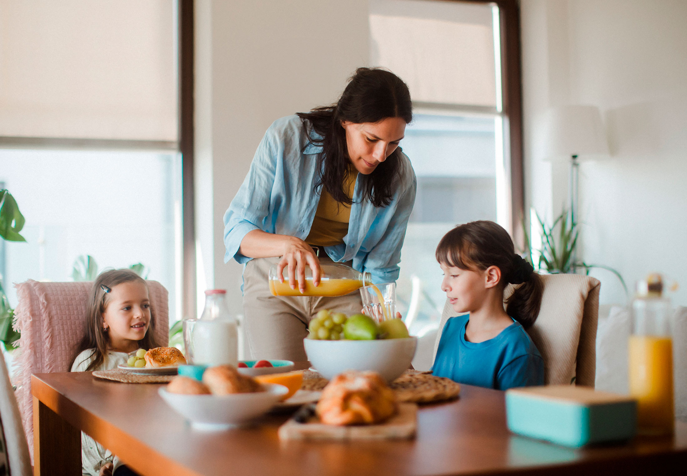 Børn, der spiser morgenmad, har en fordel | illvid.dk