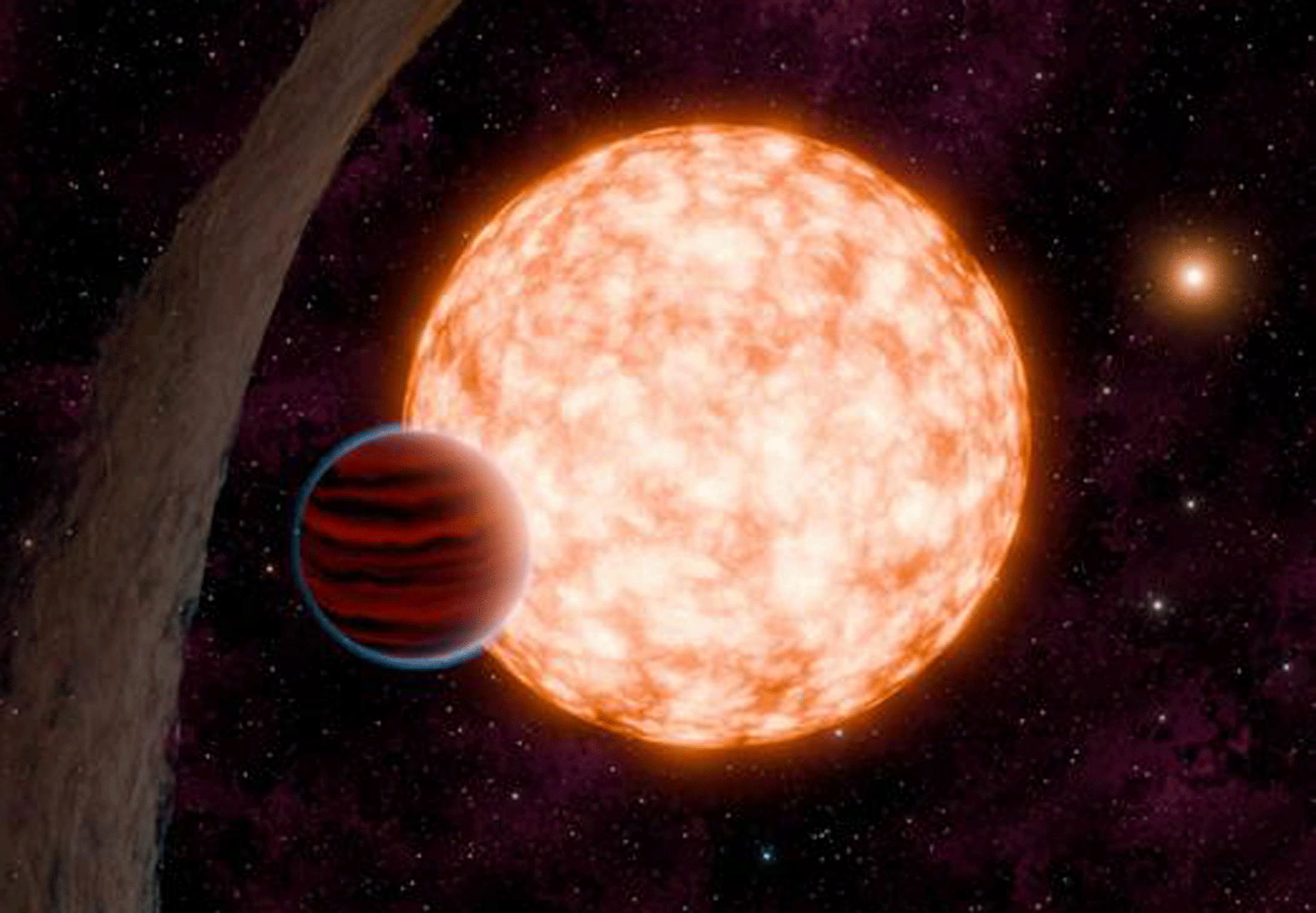 Planeet tien keer groter dan aarde is ook de jongste in zijn soort ...