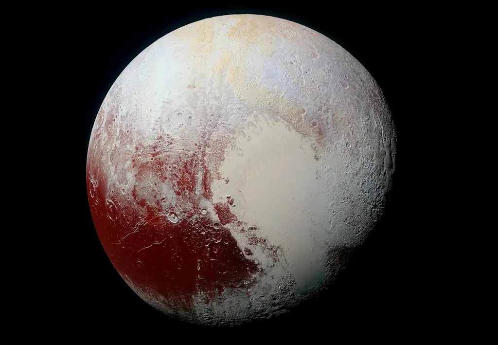 Pluto gevormd in ongewone botsing onthult nieuwe studie | wibnet.nl