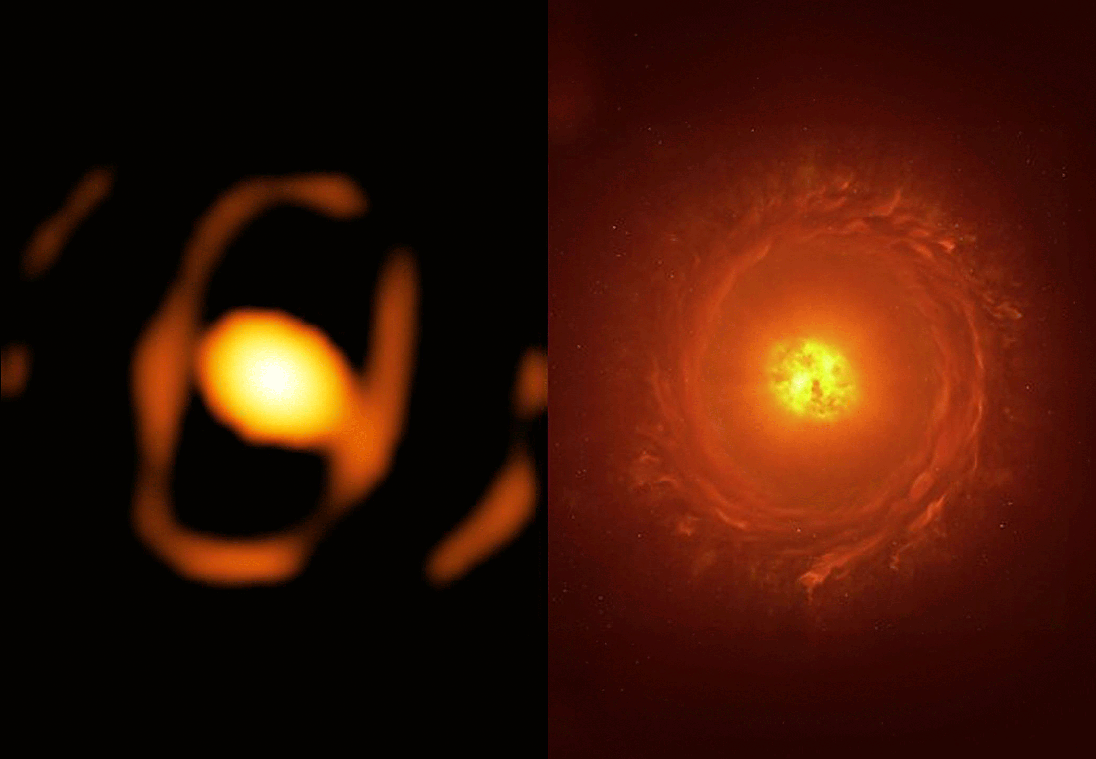 Eerste ster buiten ons sterrenstelsel vastgelegd | wibnet.nl