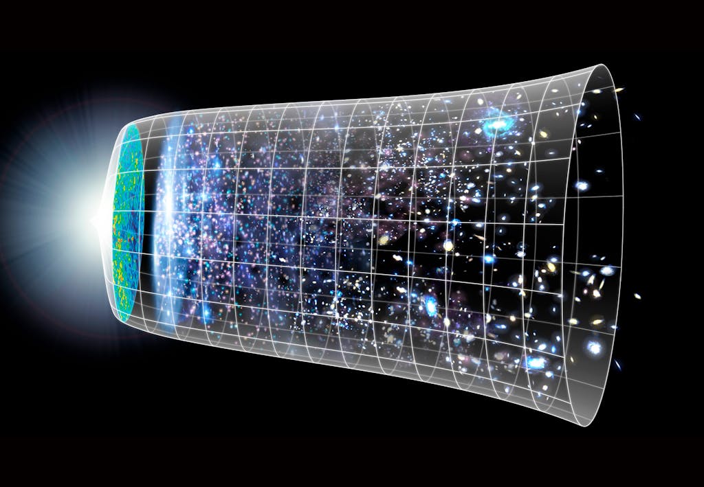 Theory: the universe is expanding by merging with "baby universes ...