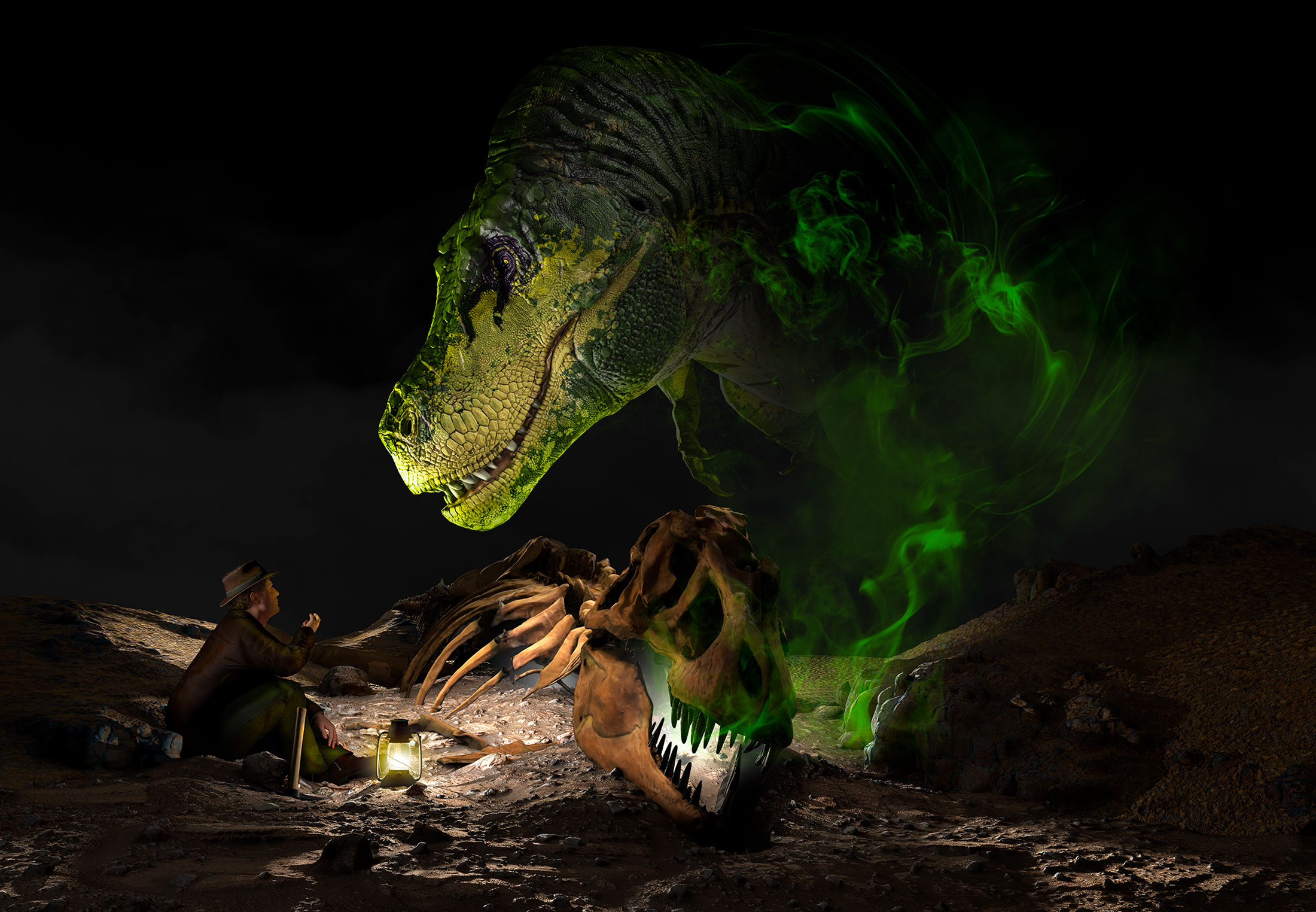 I 50 år har ett dinosaurieskelett dolt en hemlighet som kan förändra ...