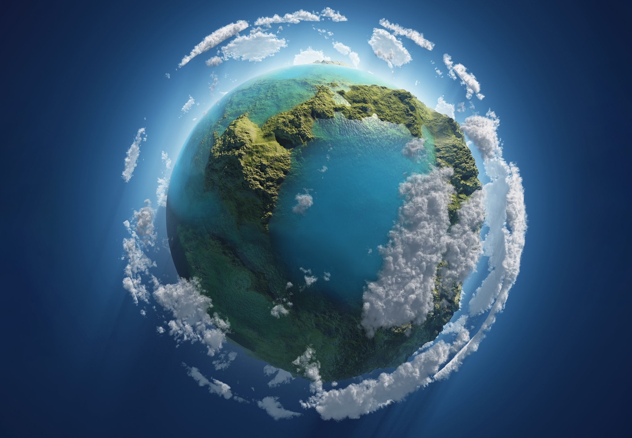 Is de aarde rond? | wibnet.nl