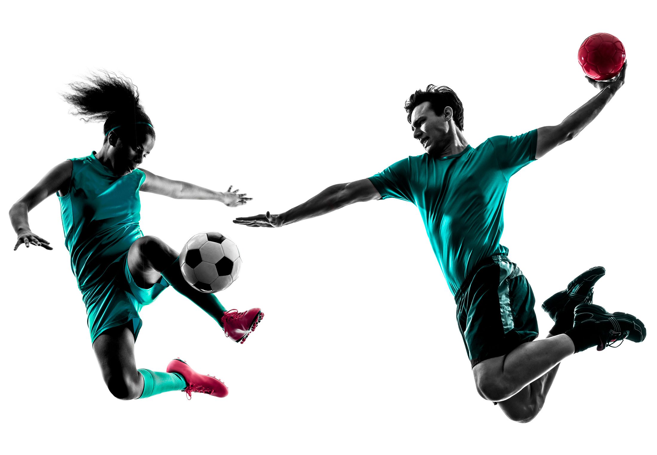 Which is tougher - football or handball? | scienceillustrated.com