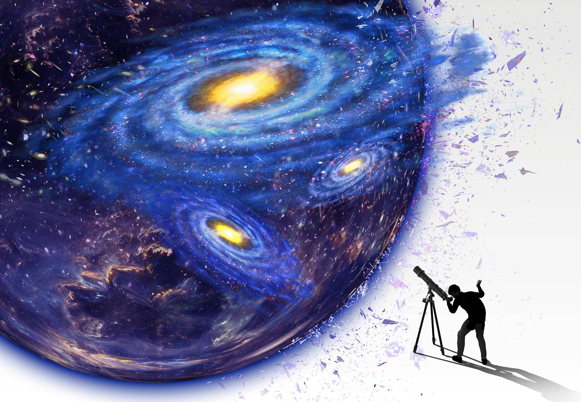 Galaxies shine more brightly than scientists expected ...