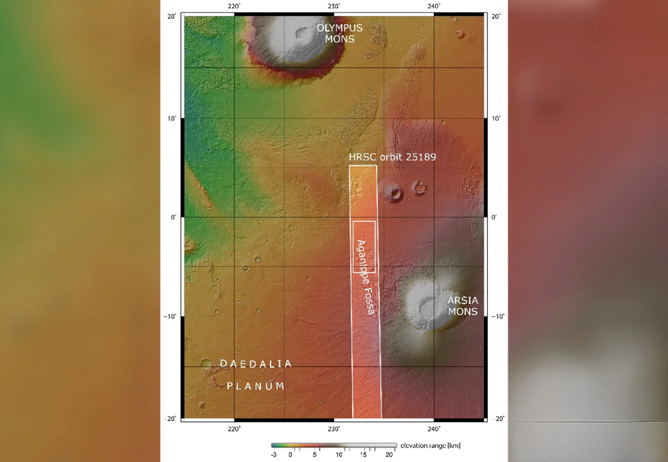 Unique image reveals huge “scar" on Mars | scienceillustrated.com
