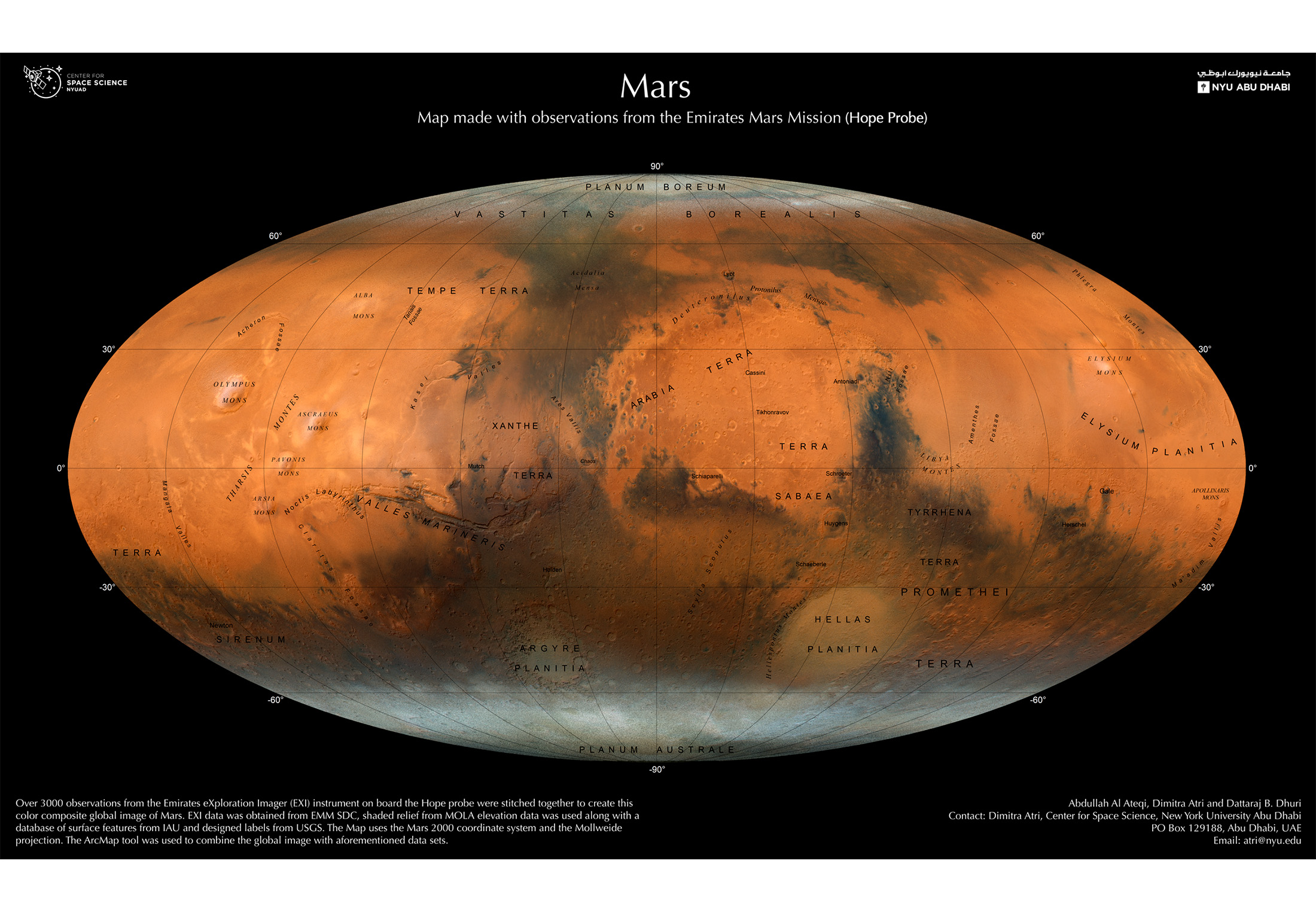 Komplet kort over Mars er nu tilgængeligt | illvid.dk
