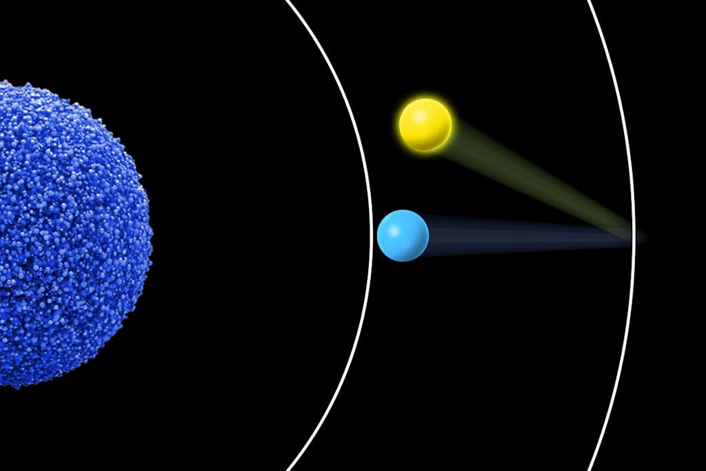 Bioluminescence - animals switched on the light over and over again ...