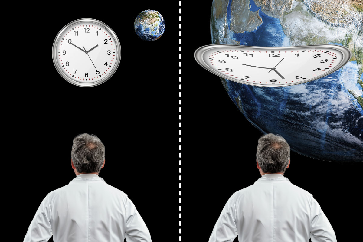 The passage of time is caused by entangled particles ...