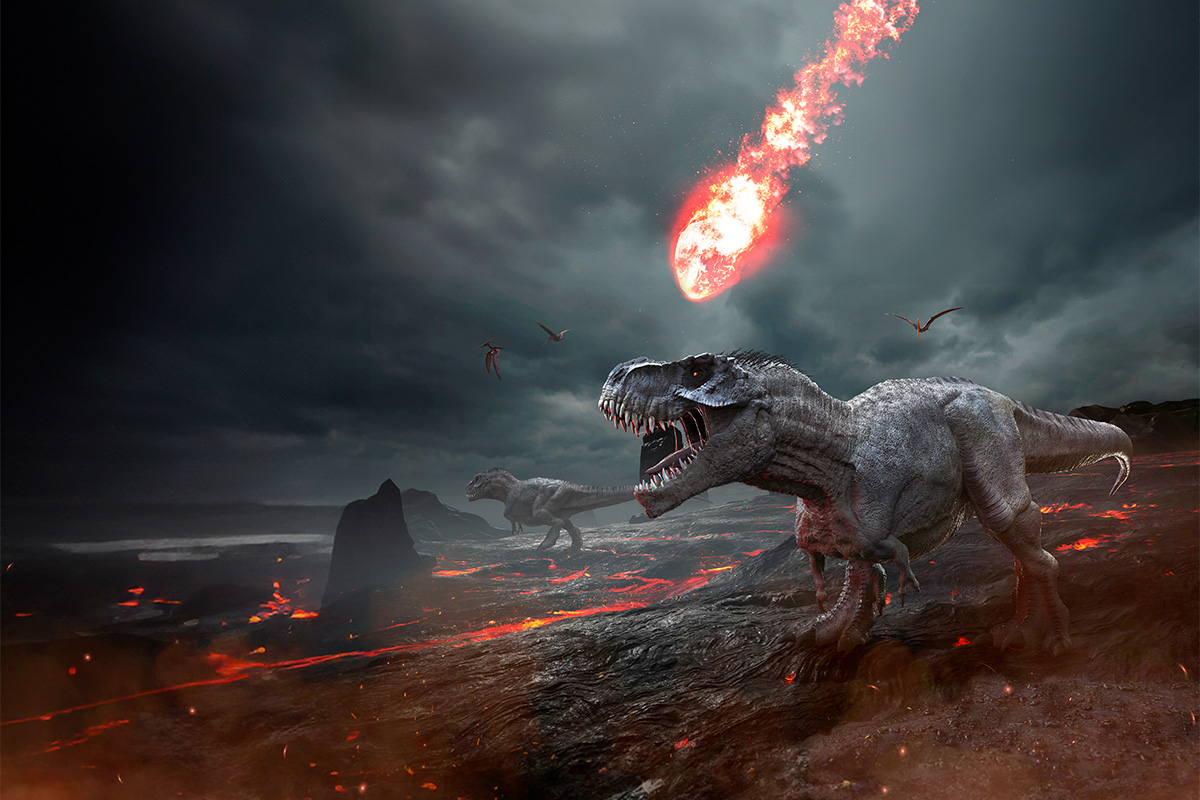 How did the dinosaurs go extinct? | scienceillustrated.com