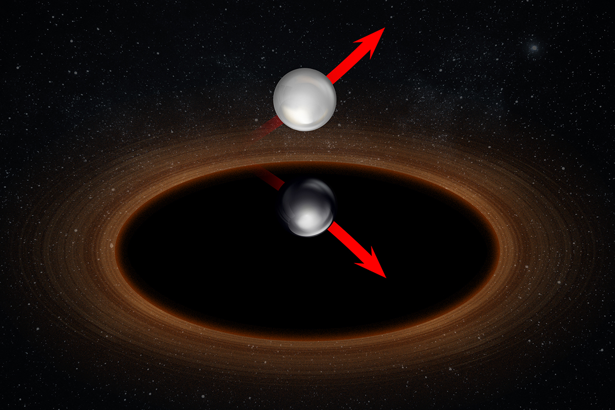 Hvordan kan svarte hull sende ut stråling? | illvit.no
