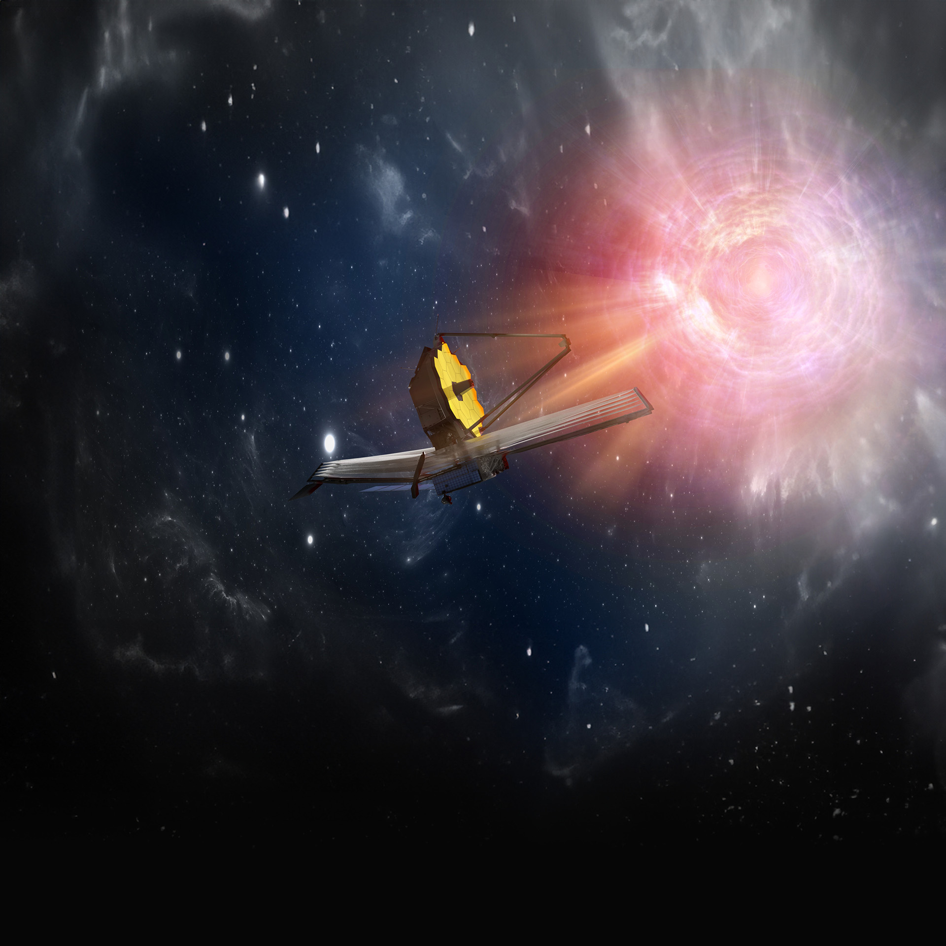 Nye Webb-observasjoner: Svarte hull skapte galakser | illvit.no