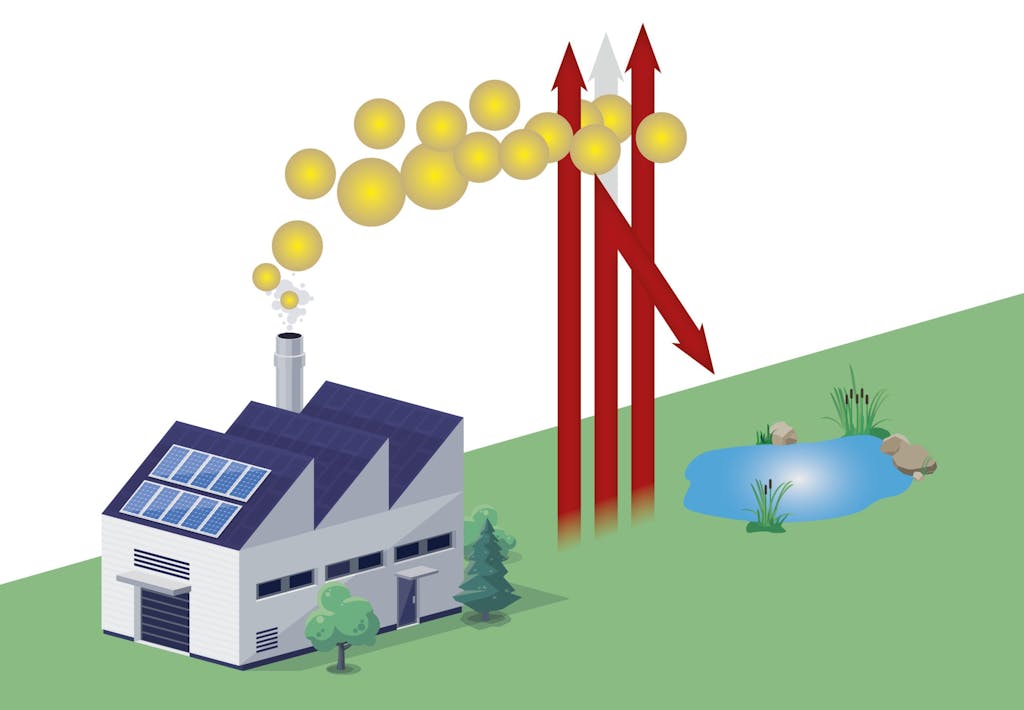 The new yellow COF-999 powder can absorb CO₂ from the air ...