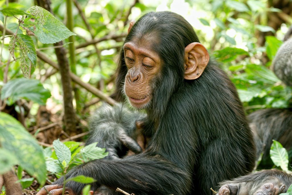 Ihmisapinat saavat tartuntoja ihmisiltä | tieku.fi