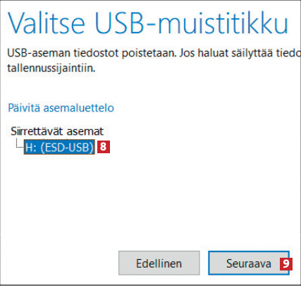 Tietovälineen luontityökalu | kotimikro.fi