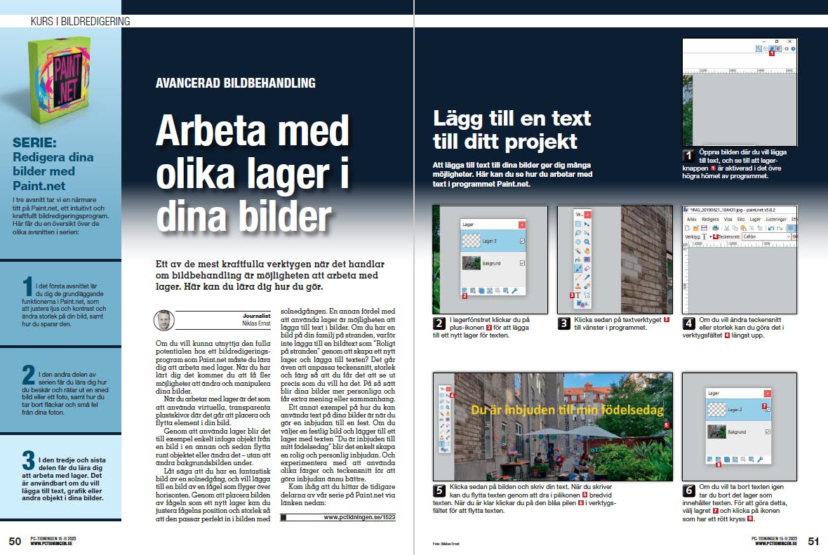 Lekande lätt bildbehandling | pctidningen.se