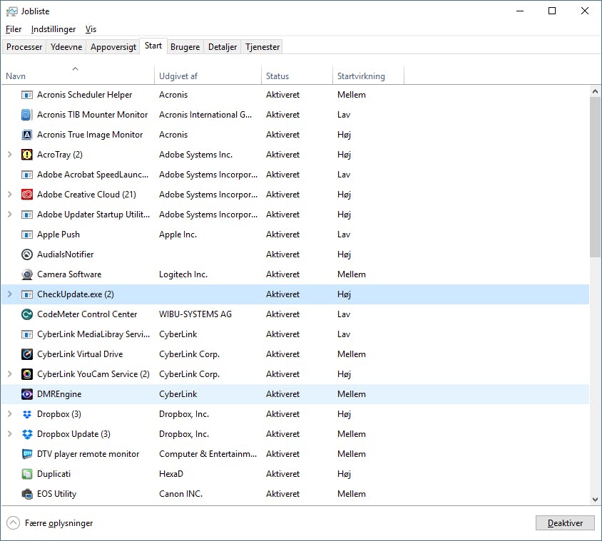 Afsløring: Disse programmer starter automatisk i Windows 10 | komputer.dk