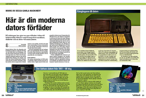 MINNS DU DESSA GAMLA MASKINER? | pctidningen.se