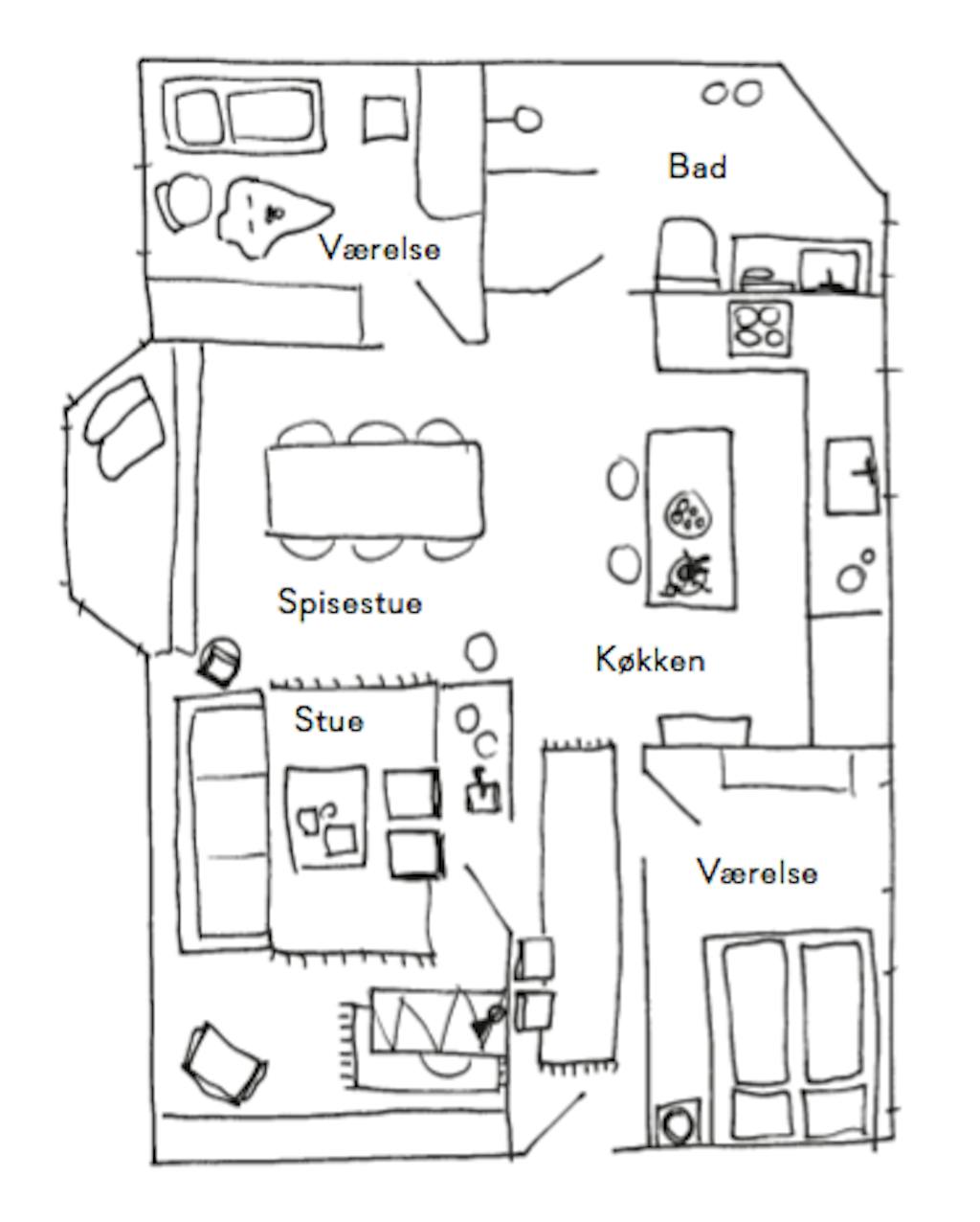Kom indenfor hos Marie Nipper og Simon Frise Eriksen, hvor der er fyldt ...