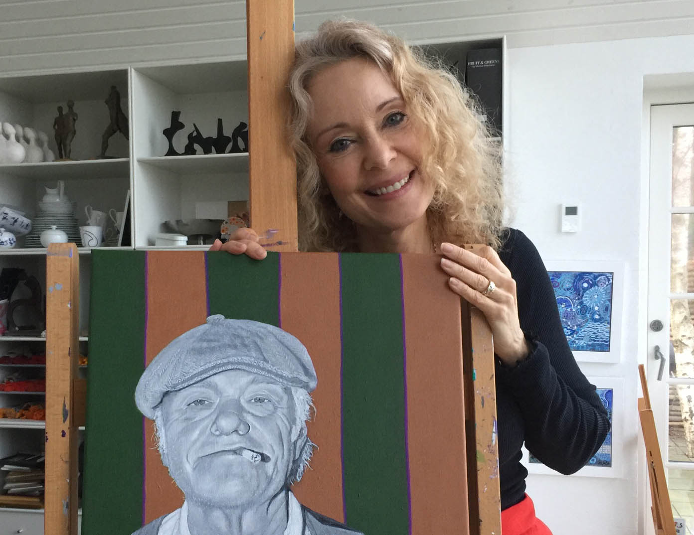 Kunstner Monica Ritterband: "Jeg nyder den tyngde, jeg fik i 50'erne ...