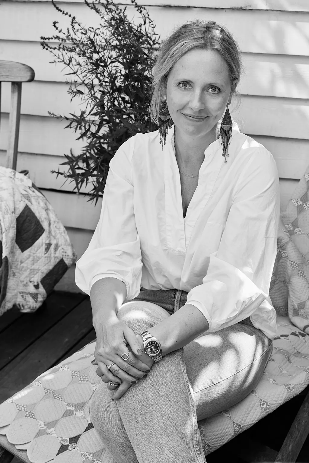 Ida Marie sælger de smukkeste vintage patchwork-tæpper: Se, hvordan hun ...
