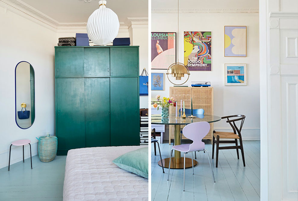 Tova har skabt det perfekte kanvas for sin store kærlighed til farver med dette trick | woman.dk