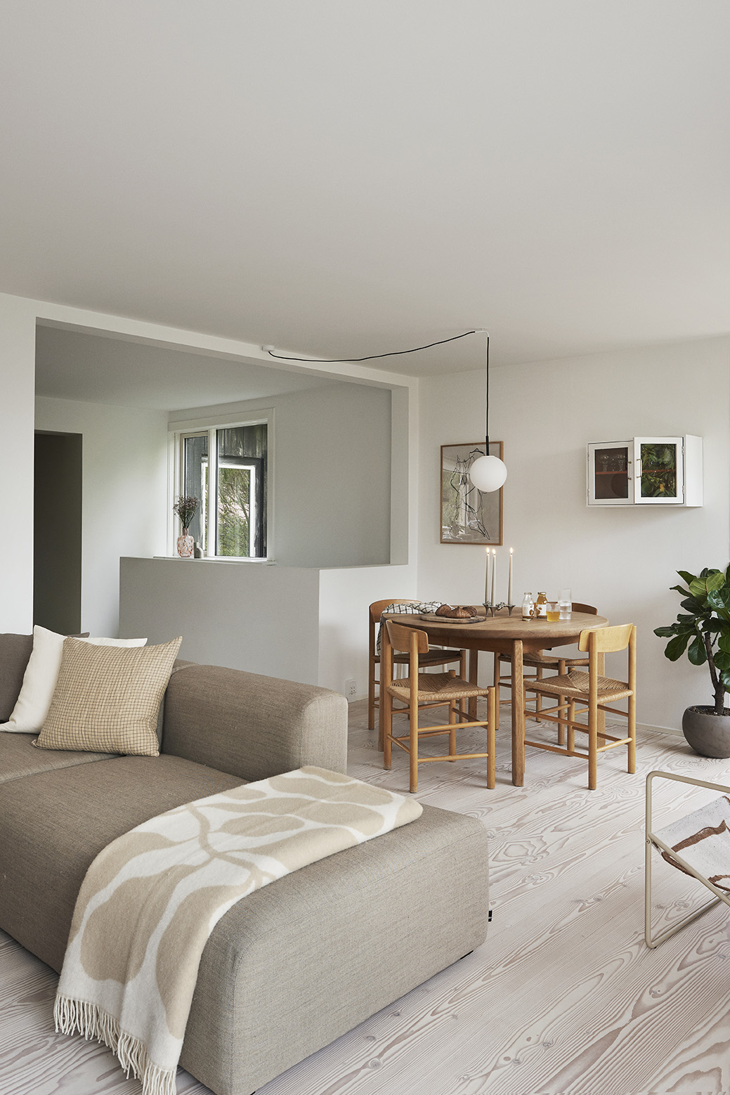 De 93 kvm var mindre end Louise og Filip havde drømt om, men de fik dem ...