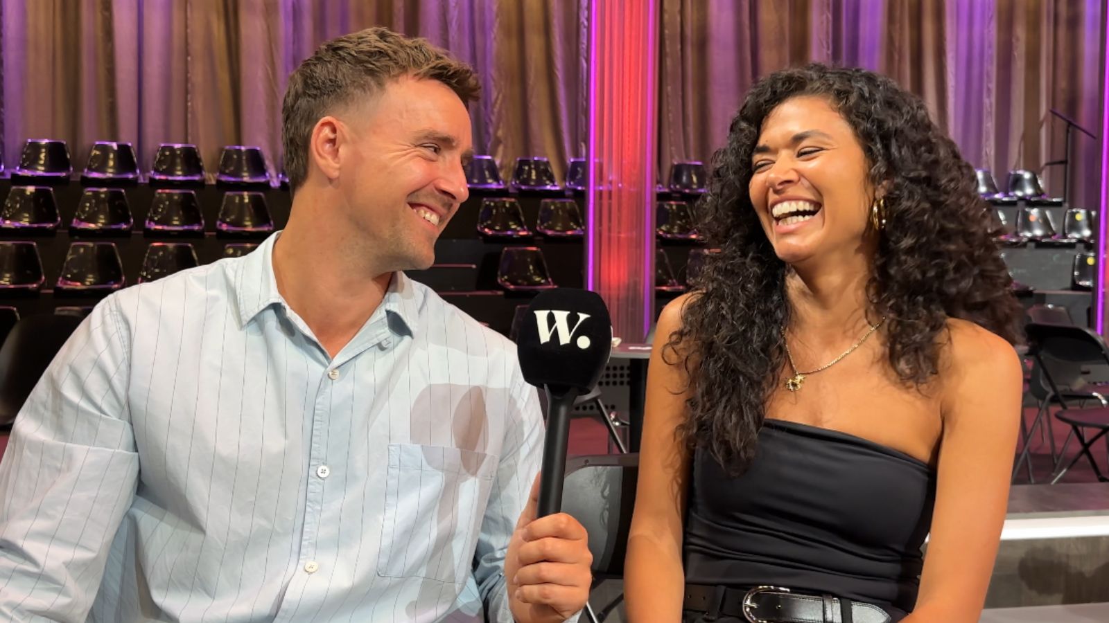 Cilia er ny vært i 'Vild med dans', og hendes medvært bemærkede straks ...