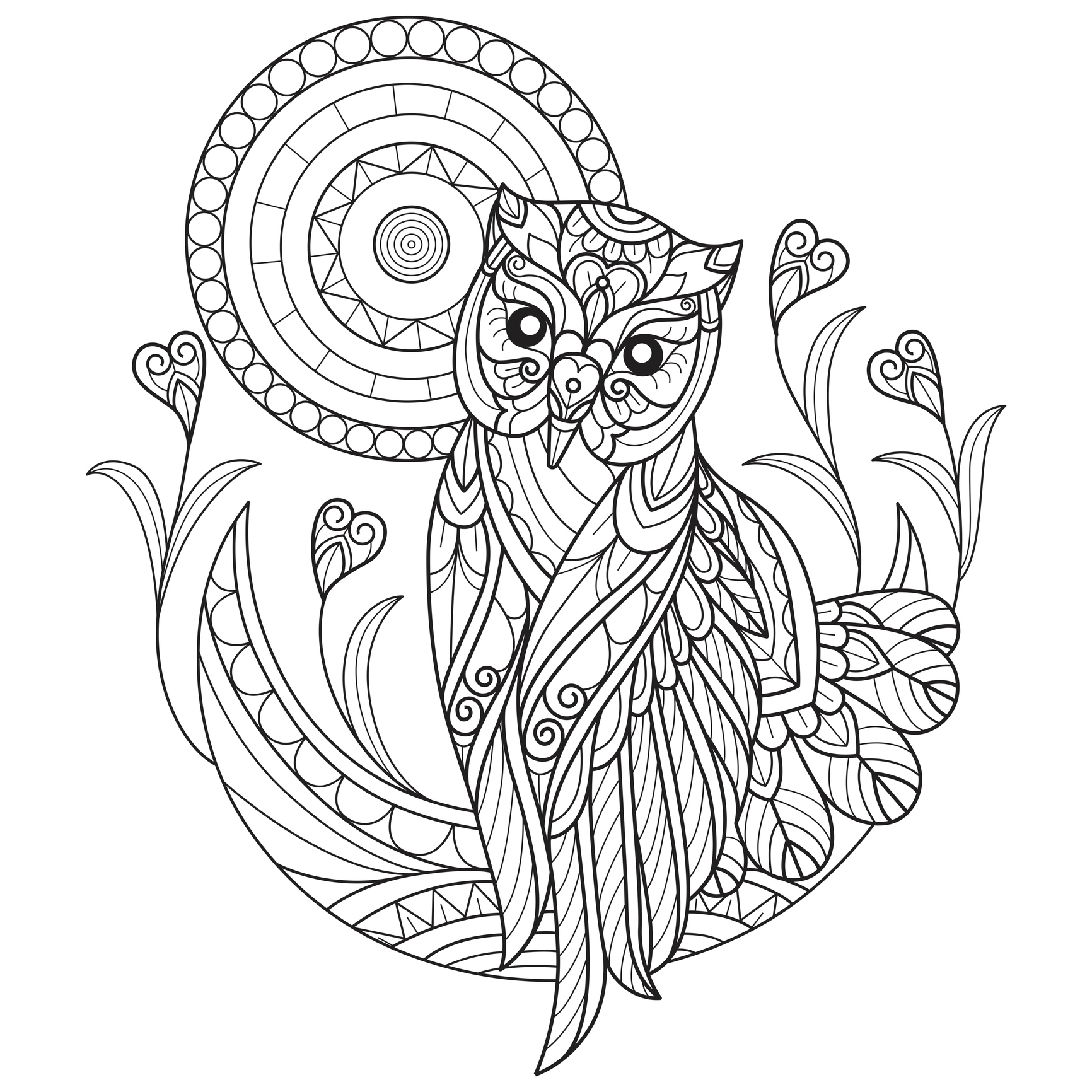 14 Mandala tegninger, du selv kan farvelægge | woman.dk